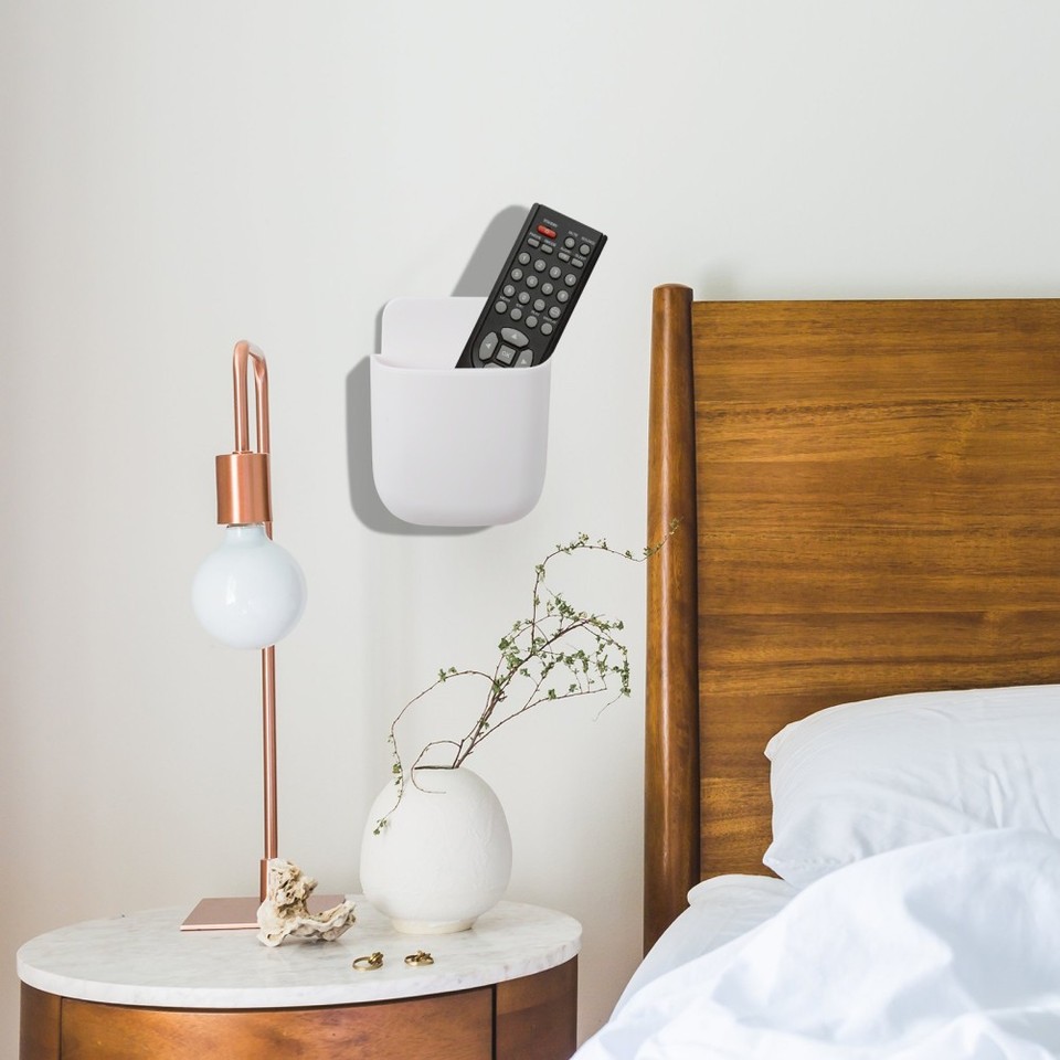 TOPBATHY 3pcs Wall-mounted Storage Box Multifunctional Cell Phone ...