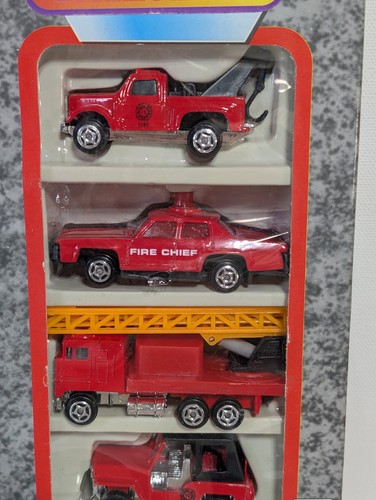 Mega Movers Emergency Vehicles Die Cast Metal 5 Pack Collector Series ...
