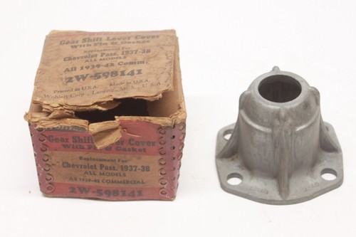 NORS 1937-38 Chevrolet 3-Speed Transmission Gear Shift Lever Cover ...