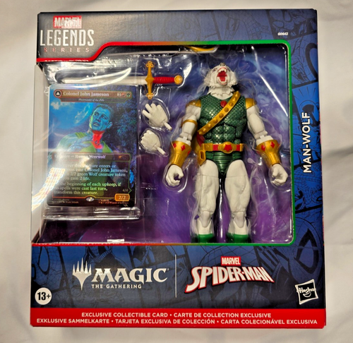 HASBRO MARVEL LEGENDS SPIDER-MAN MAGIC THE GATHERING: MAN-WOLF 2025 | eBay