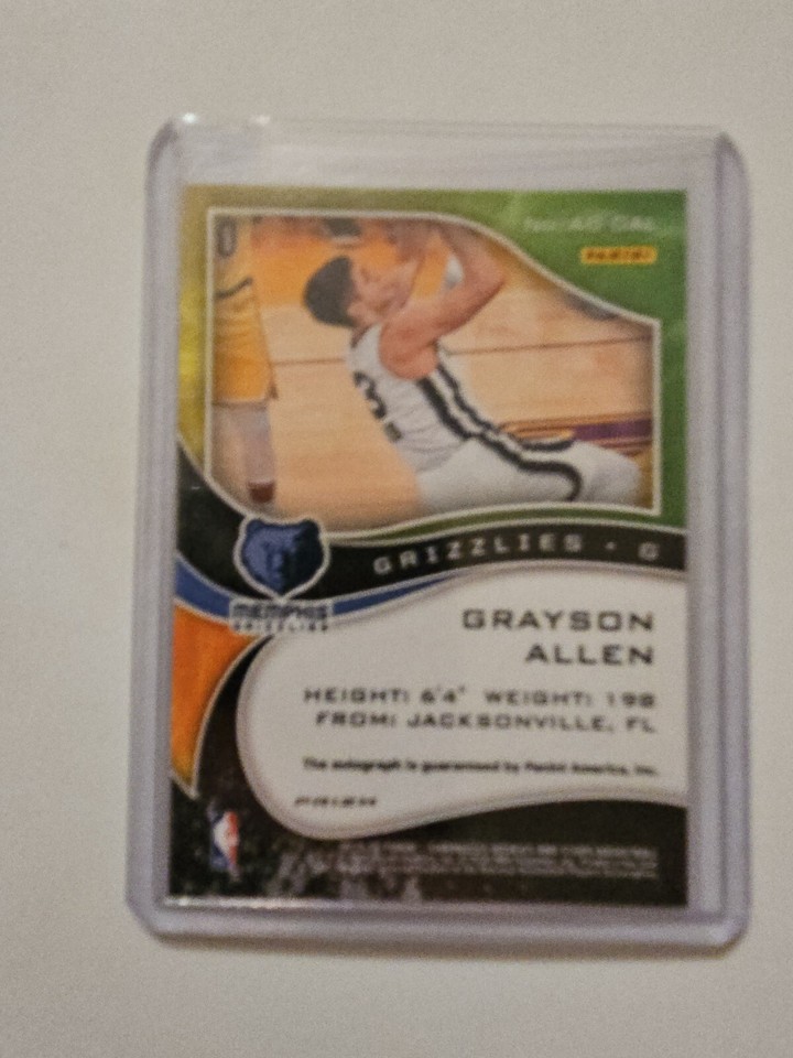 2019-20 Rookies and Stars Airborne Grayson Allen Auto Autograph ...