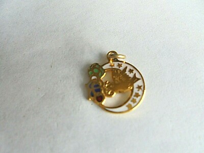 Vintage Odd Fellow Rebekah Emblem Enamel Charm | eBay