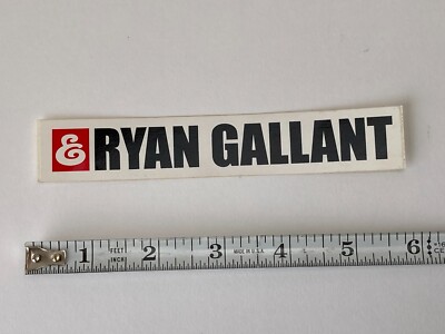 VINTAGE EXPEDITION ONE SKATEBOARDS RYAN GALLANT SKATEBOARD STICKER | eBay