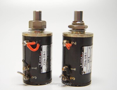 Beckman Helipot / Precision 10 Turn Potentiometer / 7216-119-1 / 125K ...