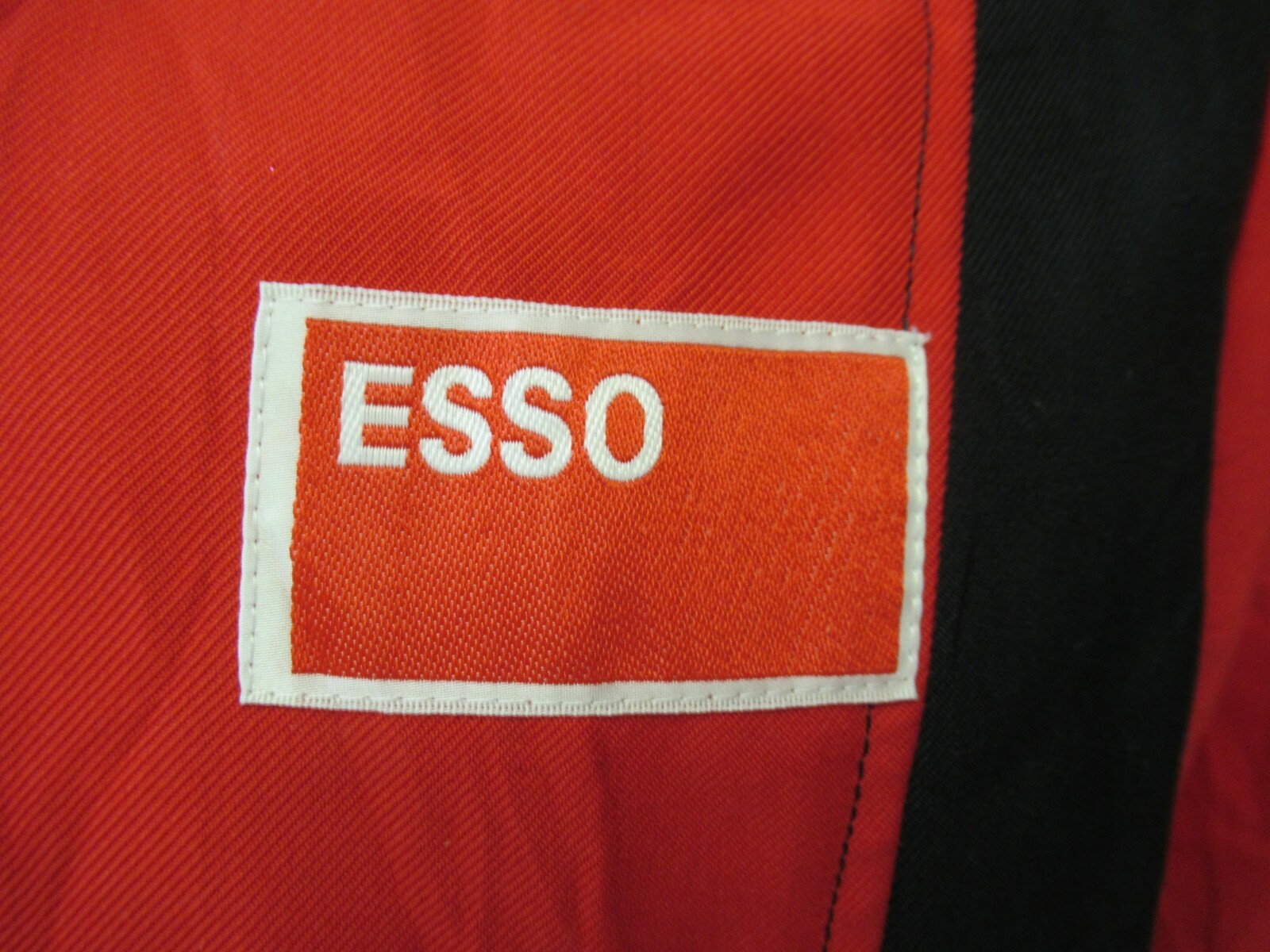 Esso Gas Station employee jacket Made in Japan Men's Small Fujikoshi ...