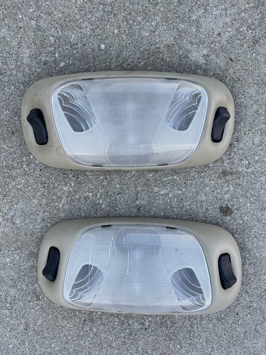 Ford Super Duty overhead roof DOME LIGHT tan 1997-2007 F150 F250 F350 ...