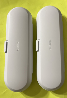 2 Toothbrush Travel Cases - Philips Sonicare Rechargeable Electric ...