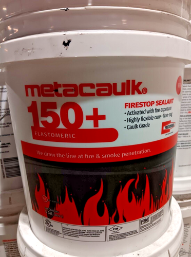 Metacaulk 150+ Elastomeric Firestop Sealant Caulk Grade 5 Gallon (Q10 ...