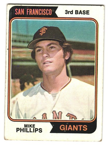 1974 Topps #533 Mike Phillips San Francisco Giants | eBay