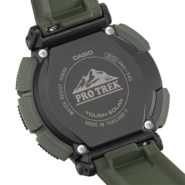 Casio ProTrek Outdoor Climber Compass Solar Men's Watch PRG-340-3 | eBay