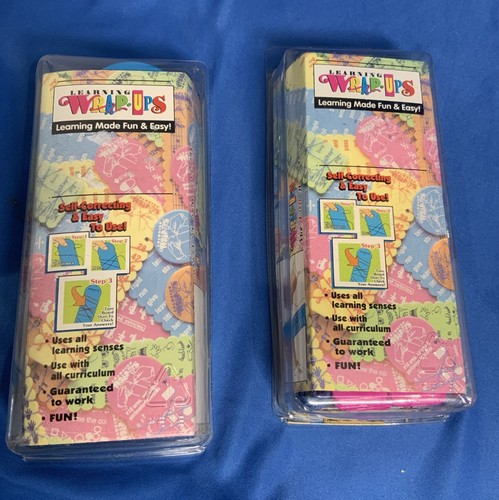 Learning Wrap Ups Keys STATES/CAPITALS & FRACTIONS - Set Of 2 / New | eBay