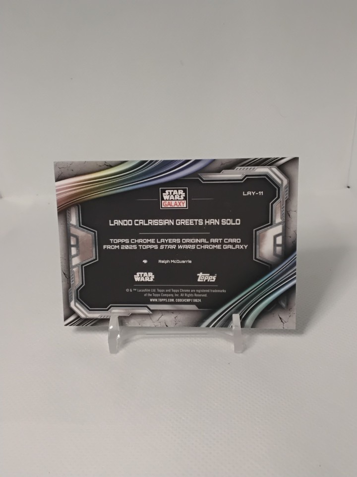 2025 Star Wars Galaxy LAY-11 Lando Calrissian Greets Han Solo Shadowbox ...