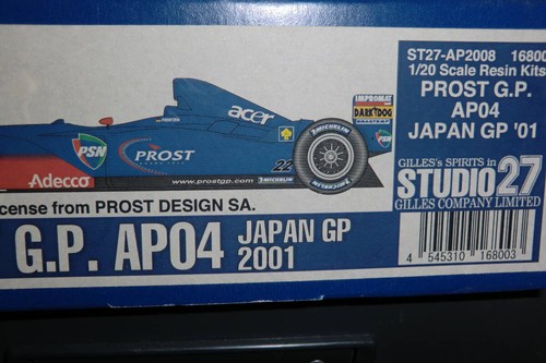Studio 27 1/20 Prost AP04 Japanese GP | eBay