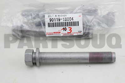 9011918004 Genuine Toyota BOLT, W/WASHER 90119-18004 | eBay