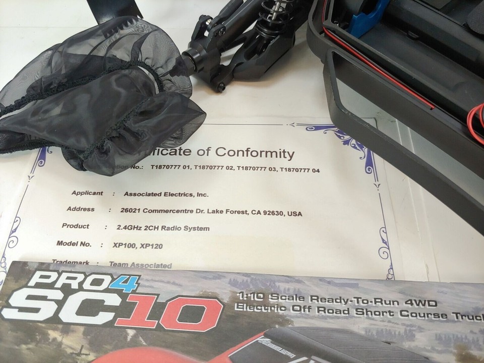 NEW: Team Associated PRO4 SC10 1/10 4WD Short Course Truck Roller ...