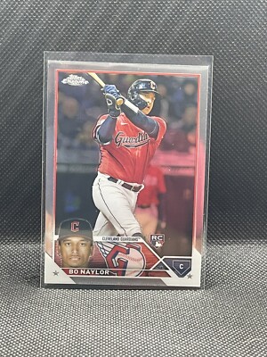 Bo Naylor 2023 Topps Chrome #54 RC Rookie Card Cleveland Guardians | eBay
