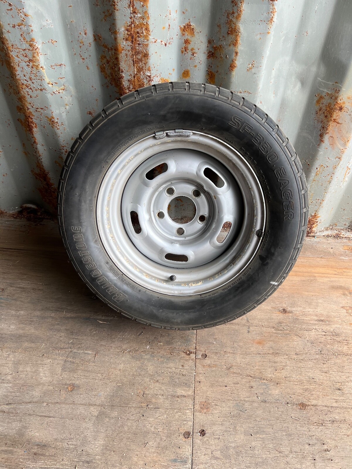 Ford Falcon Set Four Widened 5 Slot Rims and tyrs XW XY GT HO GTHO ...