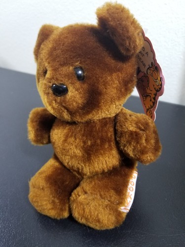 Vintage 1983 Garfield Pooky Teddy Bear Plush by Dakin - Rare ...