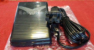 White Viking Foot Control Pedal Sewing Machine Serger ELECTRONIC 30990W ...