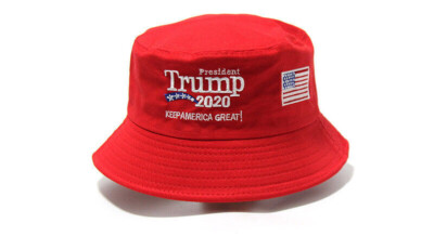 President Donald TRUMP Bucket Red Hat MAGA Keep America Great Again ...
