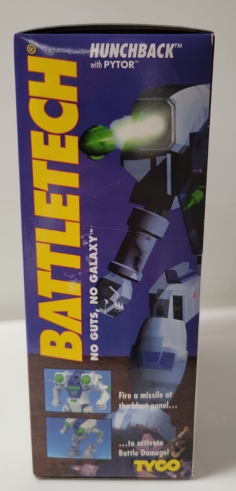 BattleTech TYCO HUNCHBACK WITH PYTOR NEW COLORS rare sealed | eBay