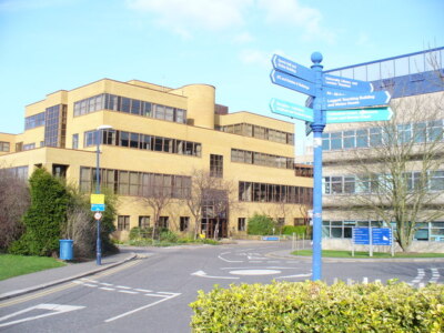 Photo 6x4 AQA Building Guildford Modern office block on the University ...