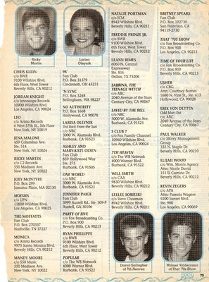 Larisa Oleynik David Gallagher Ricky Martin clipping teen magazine pin ...