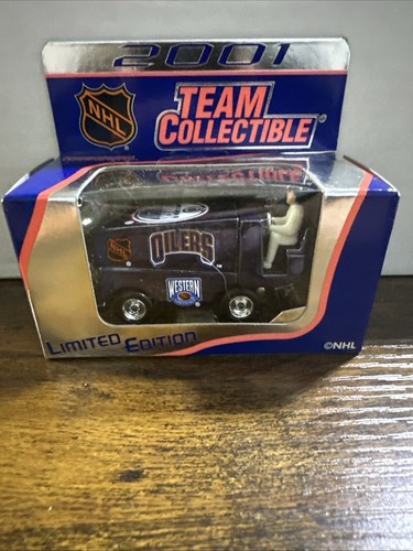 2001 Diecast 1/50 Scale NHL Licensed EDMONTON OILERS Mini Zamboni Ice ...