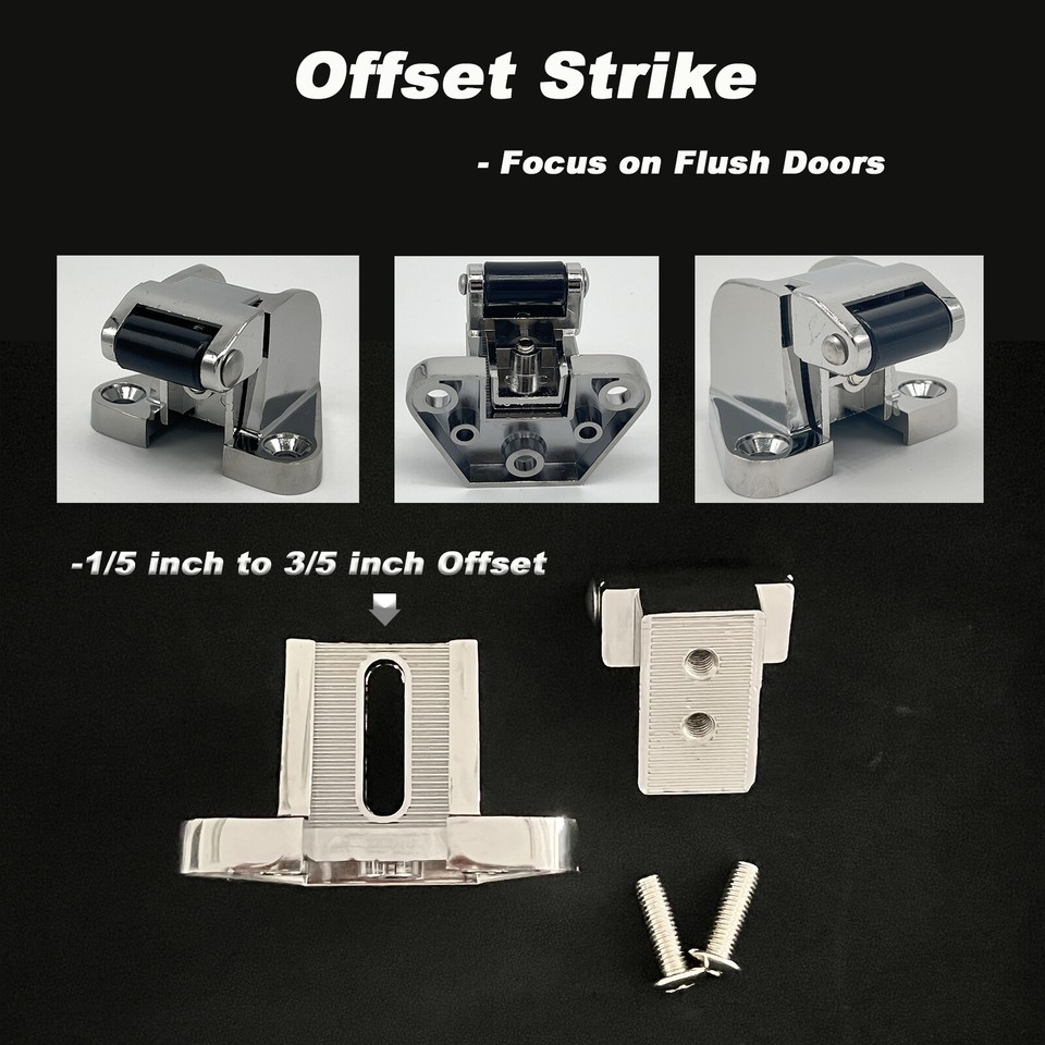 Safety Latch Handle Kit, Walk-in Freezer Door Latch Kit, Stainless ...