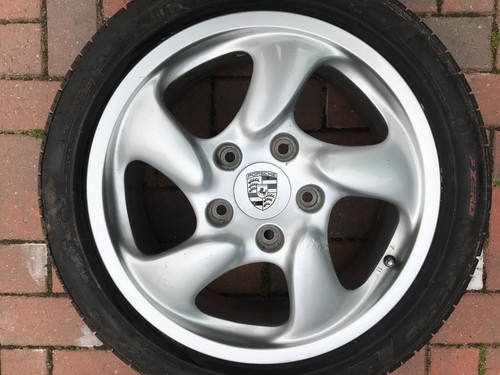 PORSCHE BOXSTER S 986 / 996 17" TWIST FRONT ALLOY WHEEL RIM 996.362.124 ...