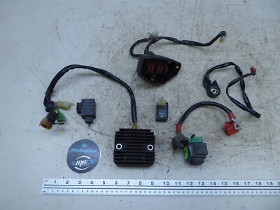 1998 Honda Shadow Spirit VT1100 H1068-1. relays rectifier solenoid fuse ...