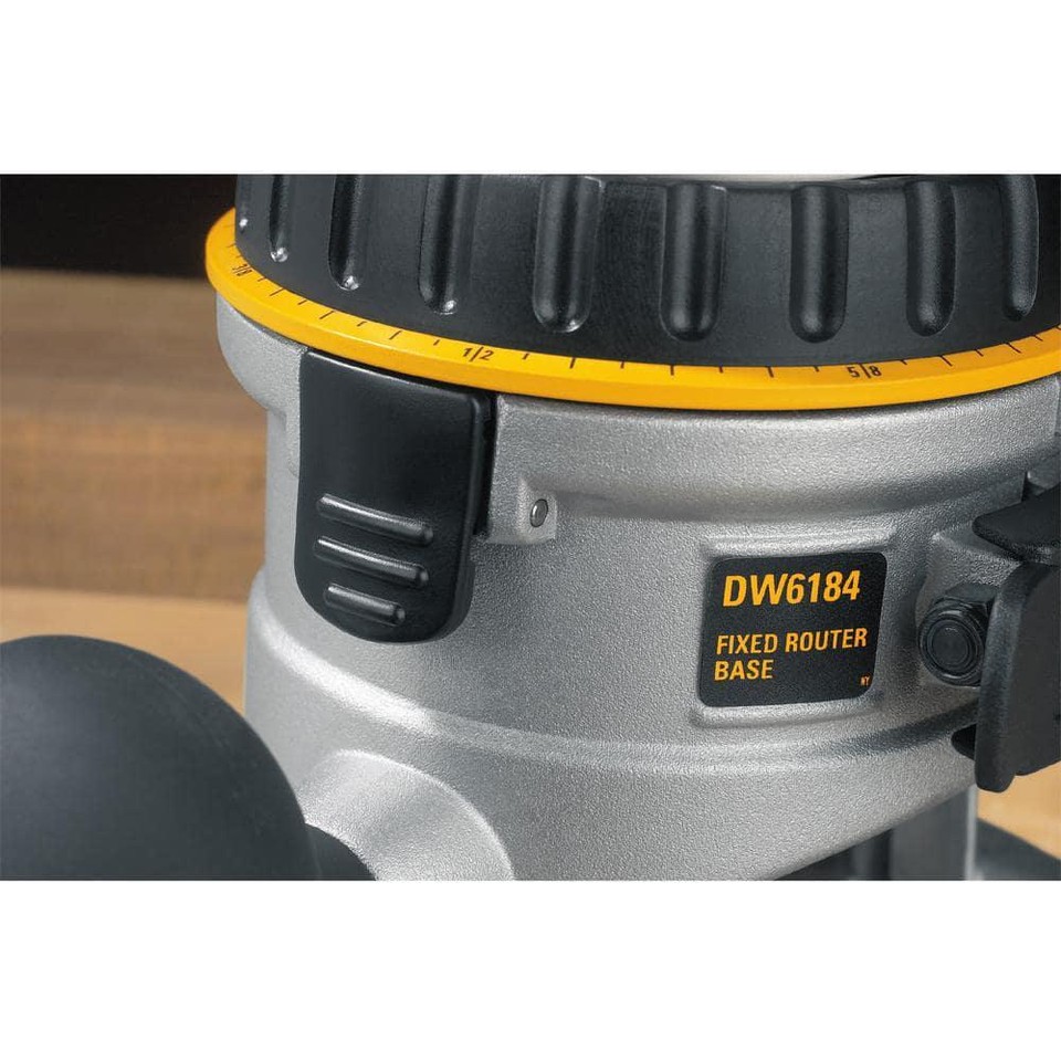 DEWALT Fixed + Plunge Base Router Kit 2-1/4 Horsepower 12-Amp Corded ...