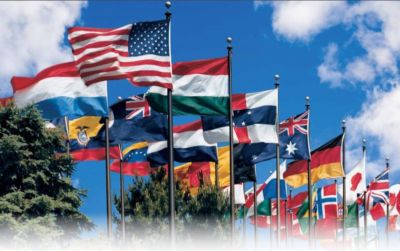 2x3 United Nations Member Set 2x3' Flags International 193 UN Countries ...