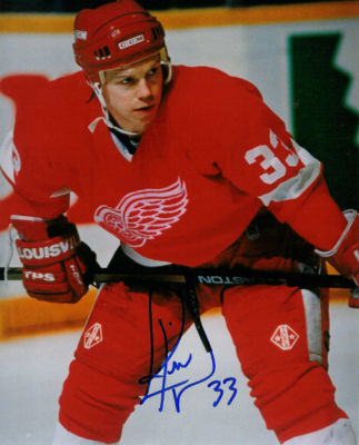 KRIS DRAPER Signed DETROIT RED WINGS 8x10 Photo w/COA | eBay
