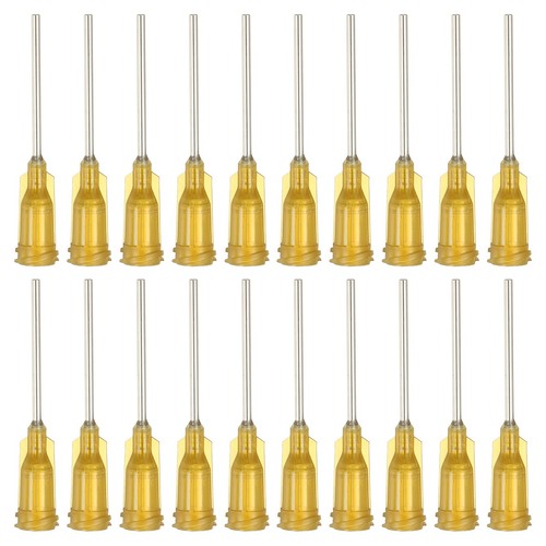 17G Dispensing Needles, 102PCS 1 in Blunt Tip Dispensing Needle,Yellow ...