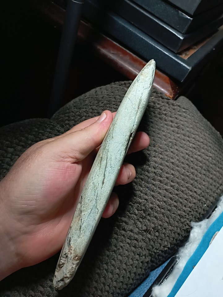 Authentic Alabama square Sided Hardstone Celt Indian Arrowhead Artifact ...