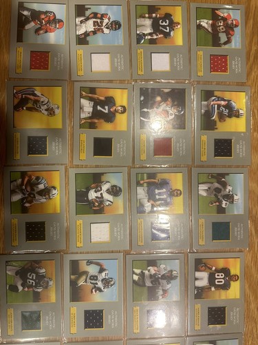 2005-2006 topps turkey red football jersey relic cards set | eBay