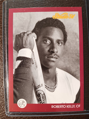 ROBERTO KELLY NEW YORK YANKEES 1991 STUDIO BY LEAF BASEBALL #94 | eBay