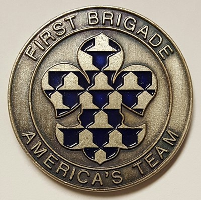 US Army Big Red 1 First Infantry Division First Brigade America's Team ...