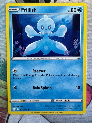 Frillish Non Holo English Pokemon TCG BKJ217 | eBay