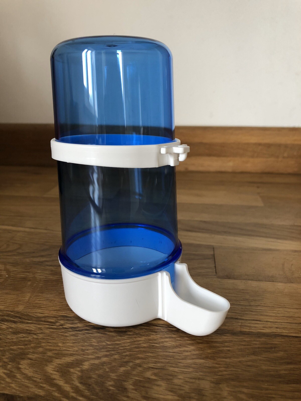 5 x 400cc Large Bird Feeder Water Drinker Clips For Cage Birds Finch ...