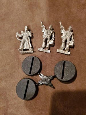 Warhammer 40K Aeldari Eldar Heavy Weapon Crew x3 Rogue Trader Metal OOP ...