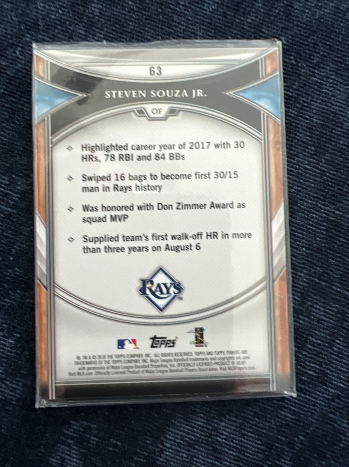 2018 Topps Tribute - #63 Steven Souza Jr. | eBay