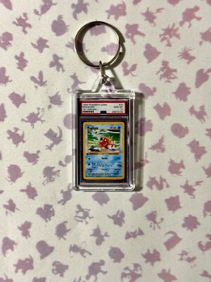 1st Edition Magikarp 1999 PSA 10 Pokémon Keychain | eBay