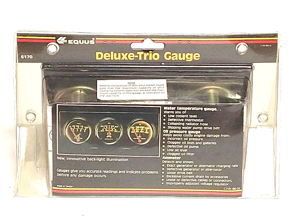 Equus Deluxe-Trio Guage Set - 6170 | eBay