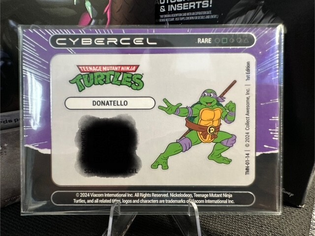 2024 Cybercel Teenage Mutant Ninja Turtles TMNT Unscanned Rare ...