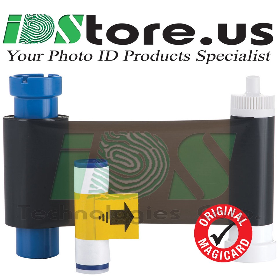 Magicard MA1000K-BLACK (K) Monochrome Ribbon 1000 prints | eBay