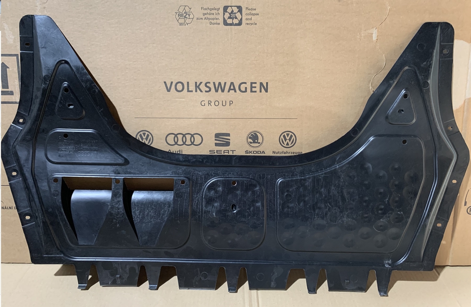 VW Golf MK6 Scirocco Engine Under Tray Undertray Belly Floor Pan Sound ...