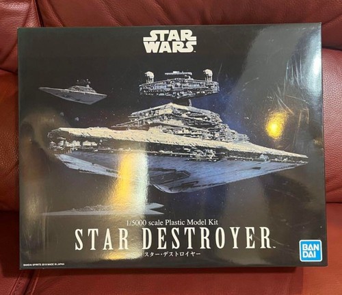 NEW!! Bandai Star Destroyer 1/5000 Scale Plastic Model Kit Star Wars W ...