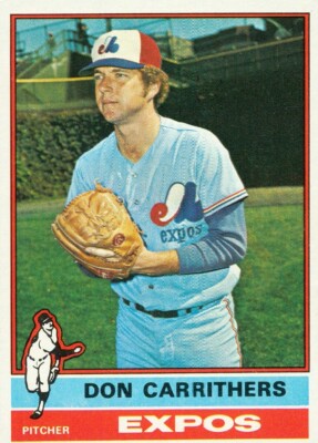 1976 Topps Don Carrithers 312 Expos EX | eBay